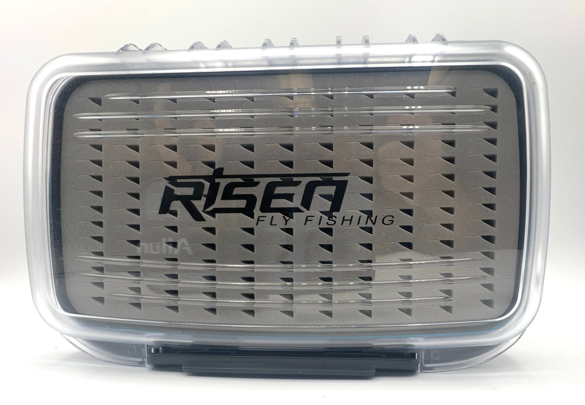Waterproof fly boxes with gray foam insert – Risen Fly