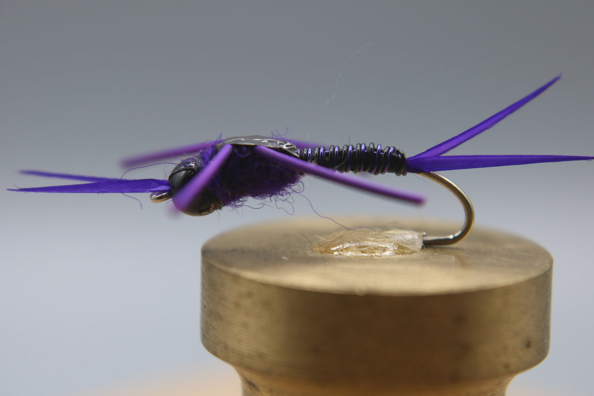 Bead Head Stonefly Nymph Wire Body Rubber Leg – Risen Fly