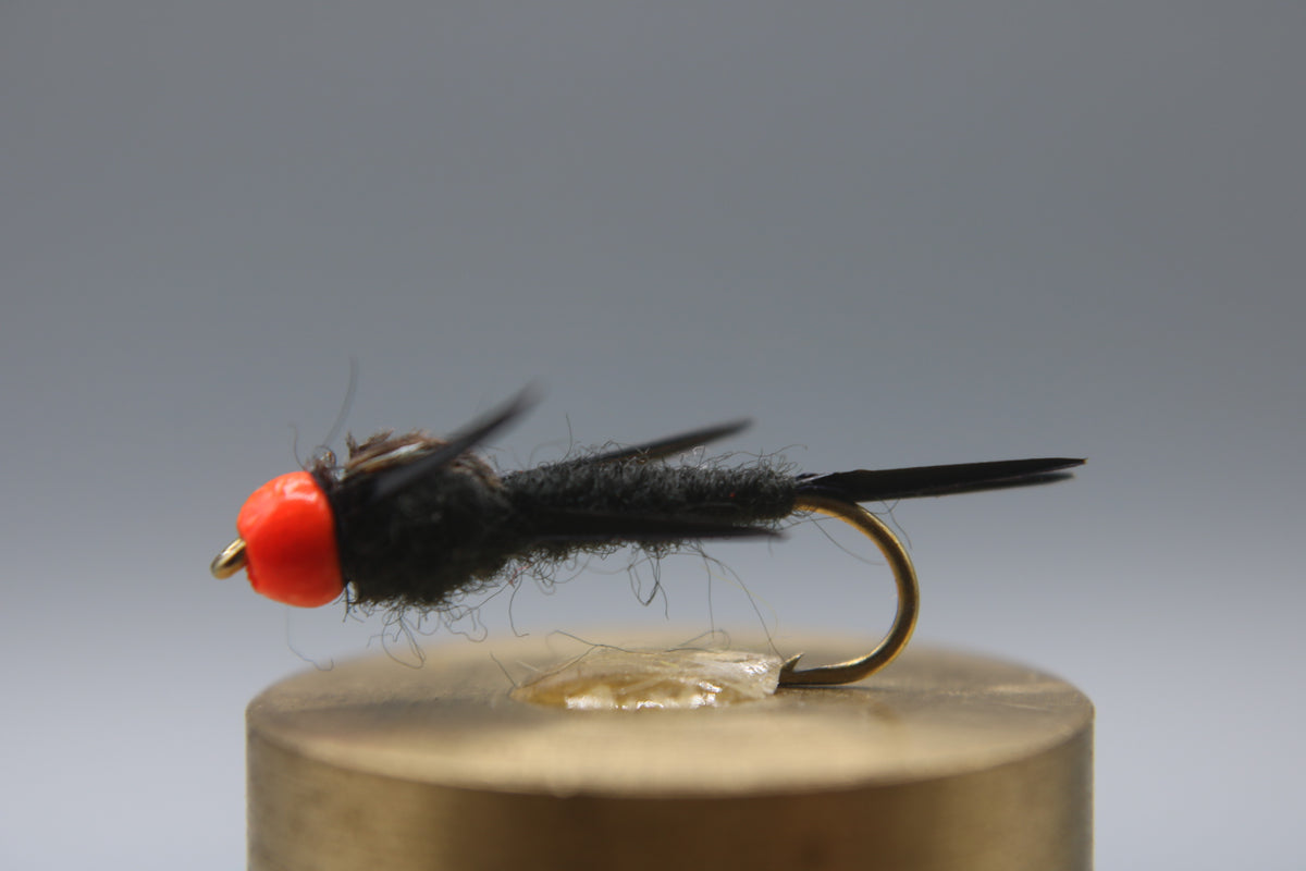 Bead Head Stonefly Nymph Hot Head Black – Risen Fly