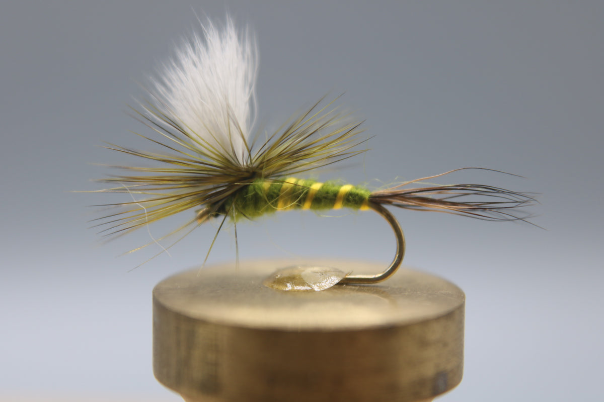 Green Drake Parachute Dry – Risen Fly